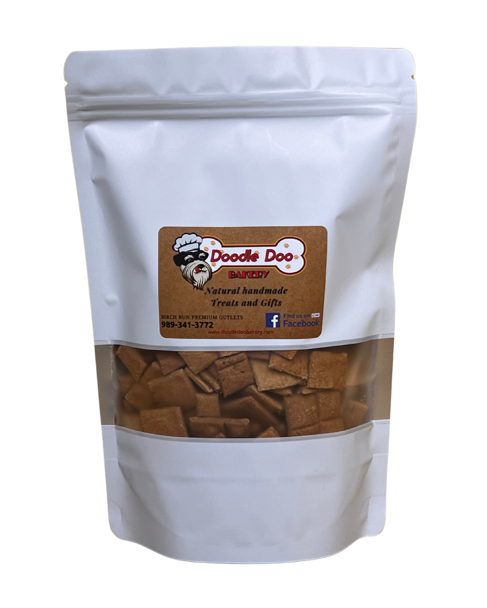 Homemade Dog Treats - 🥜 Peanut Butter Bits Dog Biscuits 1/2lb | Doodle ...