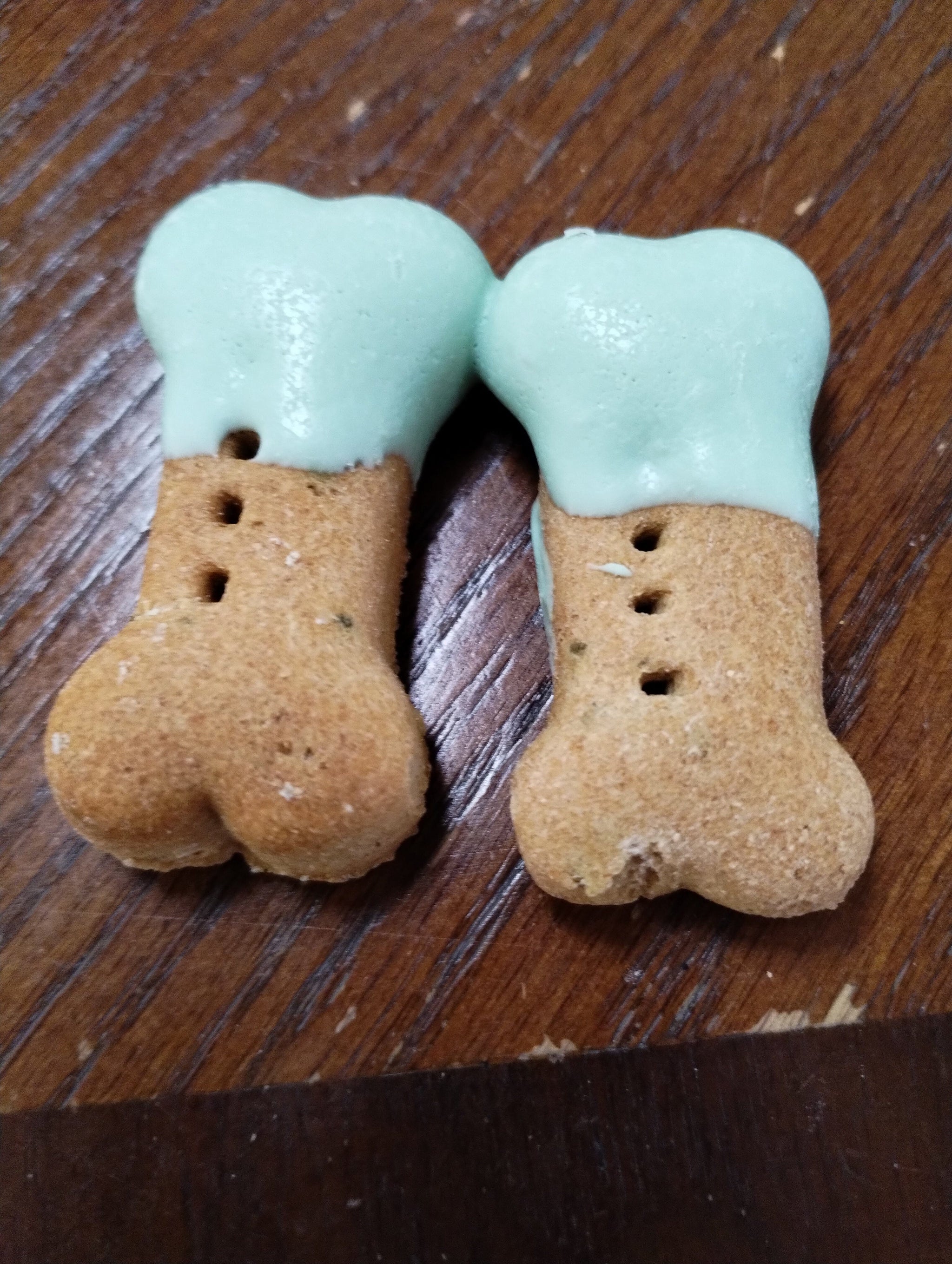 Homemade Dog Treats - Minty Breath Blend Dog Snacks 1/2lb. | Doodle Doo ...