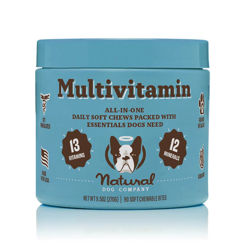 Natural Dog - Multivitamin Supplement 90ct (chews) | Doodle Doo Bakery