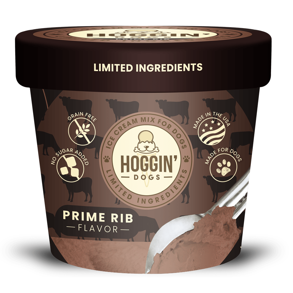 Hoggin' Dogs Ice Cream Mix - Prime Rib, Cup Size, 2.32 oz | Doodle Doo ...